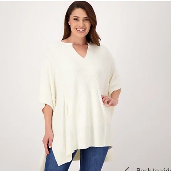 Barefoot Dreams | Sweaters | Barefoot Dreams Cozychic Lite Split Neck ...